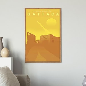 Gattaca Movie Poster Vintage Classic Movie Poster Art Home Decoration ...