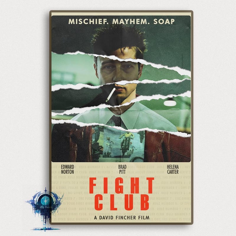 Fight Club Poster - Etsy