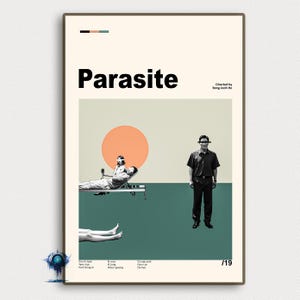 Parasite Movie Poster Vintage Classic Movie Poster Art Home Decoration ...