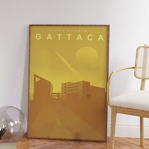 Gattaca Movie Poster Vintage Classic Movie Poster Art Home Decoration ...