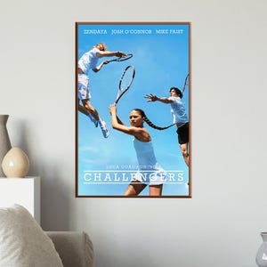 CHALLENGERS Movie Poster Vintage Classic Movie Poster Art Home ...