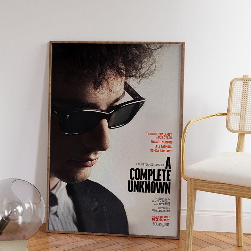 A Complete Unknown Movie Poster Vintage Classic Movie Poster Art Home ...