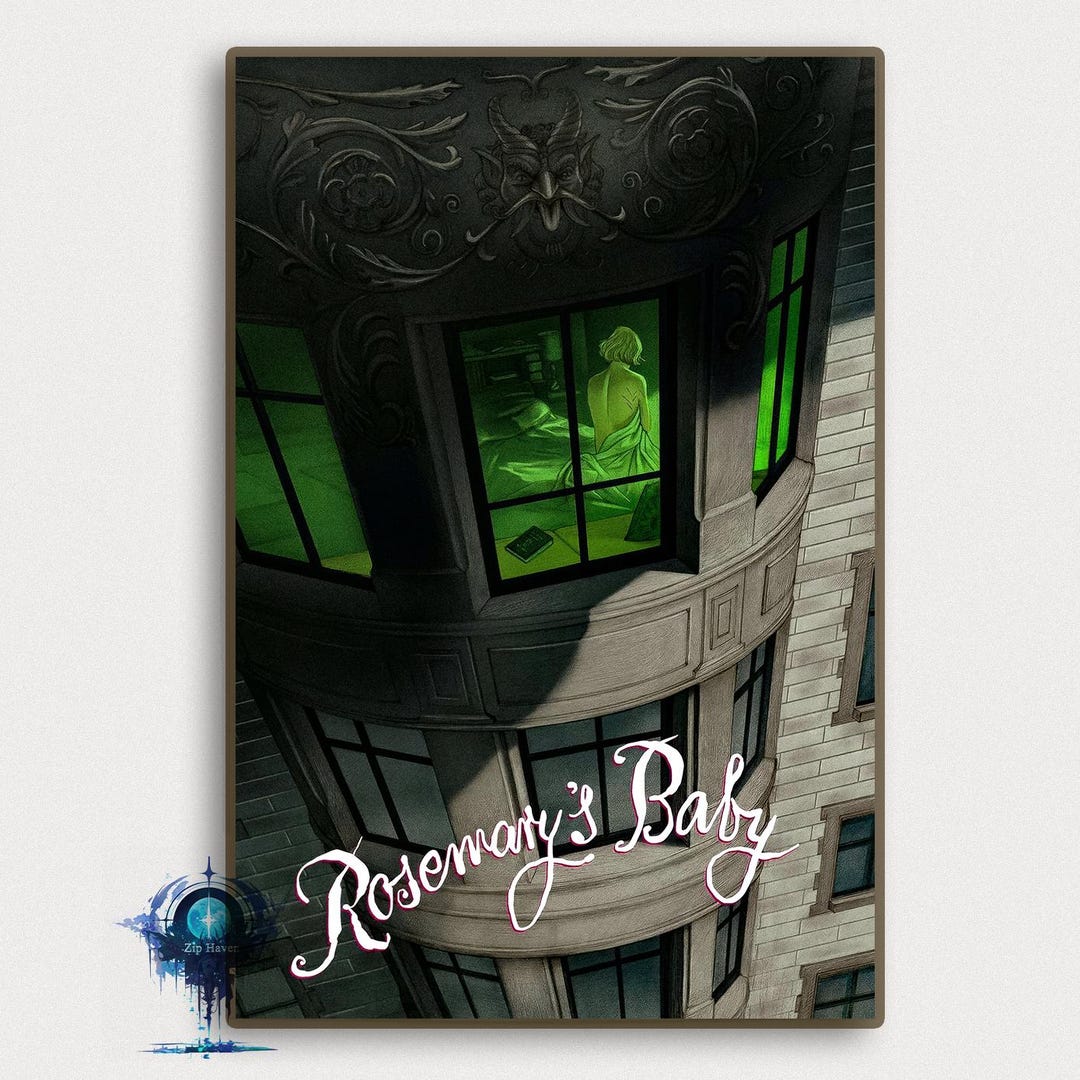 Rosemary's Baby Movie Poster: High Definition Canvas Art Print - Etsy