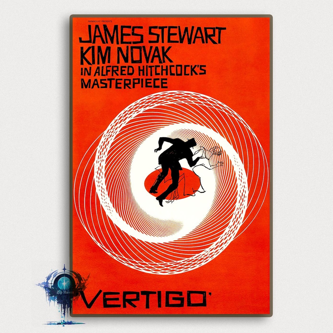 Vertigo Movie Poster,wall Art ,art Home Decoration Poster,gifts High ...