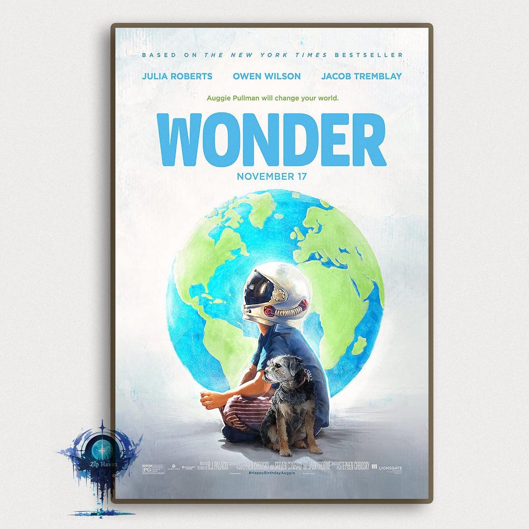 Wonder Movie Poster Vintage Classic Movie Poster Art Home Decoration ...