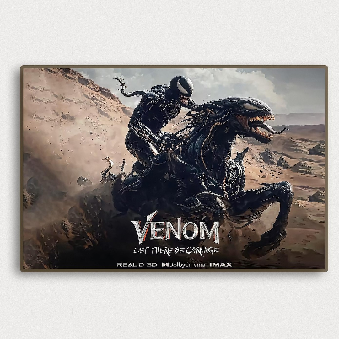 Venom 3 Movie Poster Vintage Classic Movie Poster Art Home Decoration ...