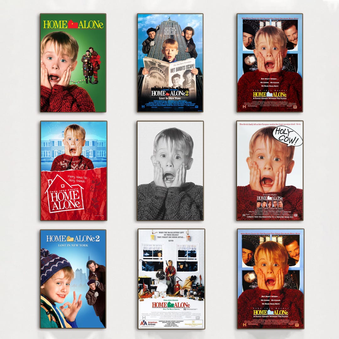 Home Alone Movie Poster: High Definition Canvas Art Print - Etsy
