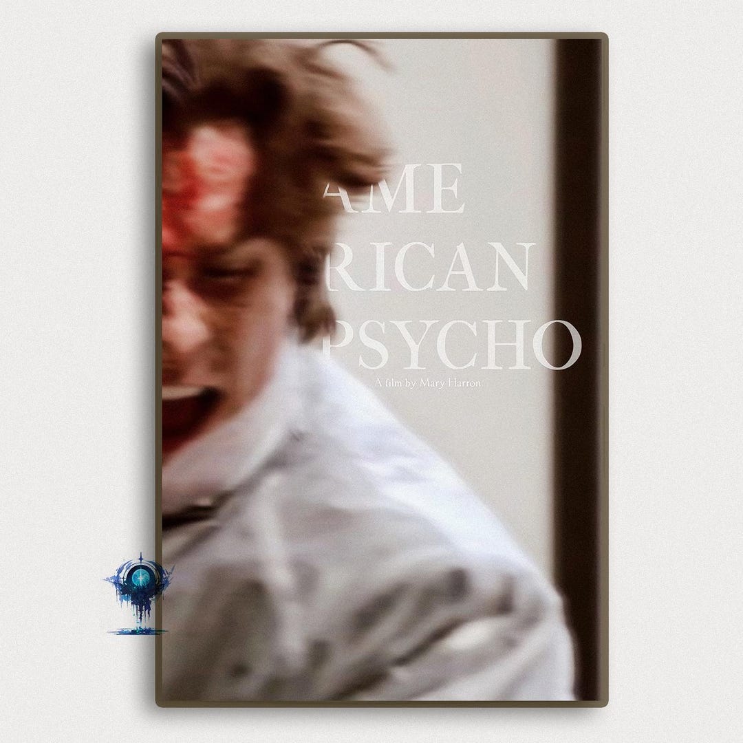 American Psycho Movie Poster, High Definition Canvas Art Print - Etsy