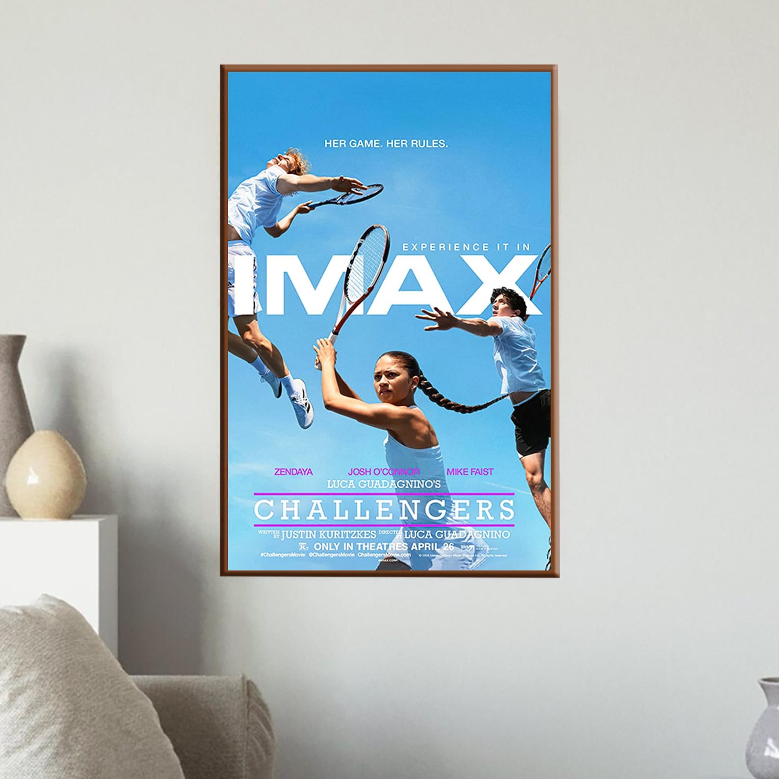 CHALLENGERS Movie Poster Vintage Classic Movie Poster Art Home ...