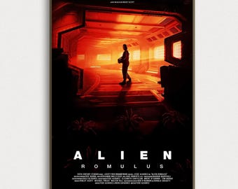 Alien Romulus Rain Art Print - Etsy