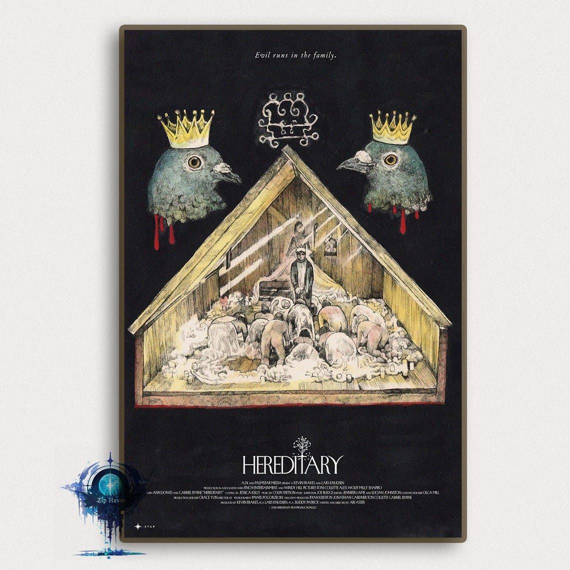 Hereditary Movie Poster, High Definition Canvas Art Print - Etsy