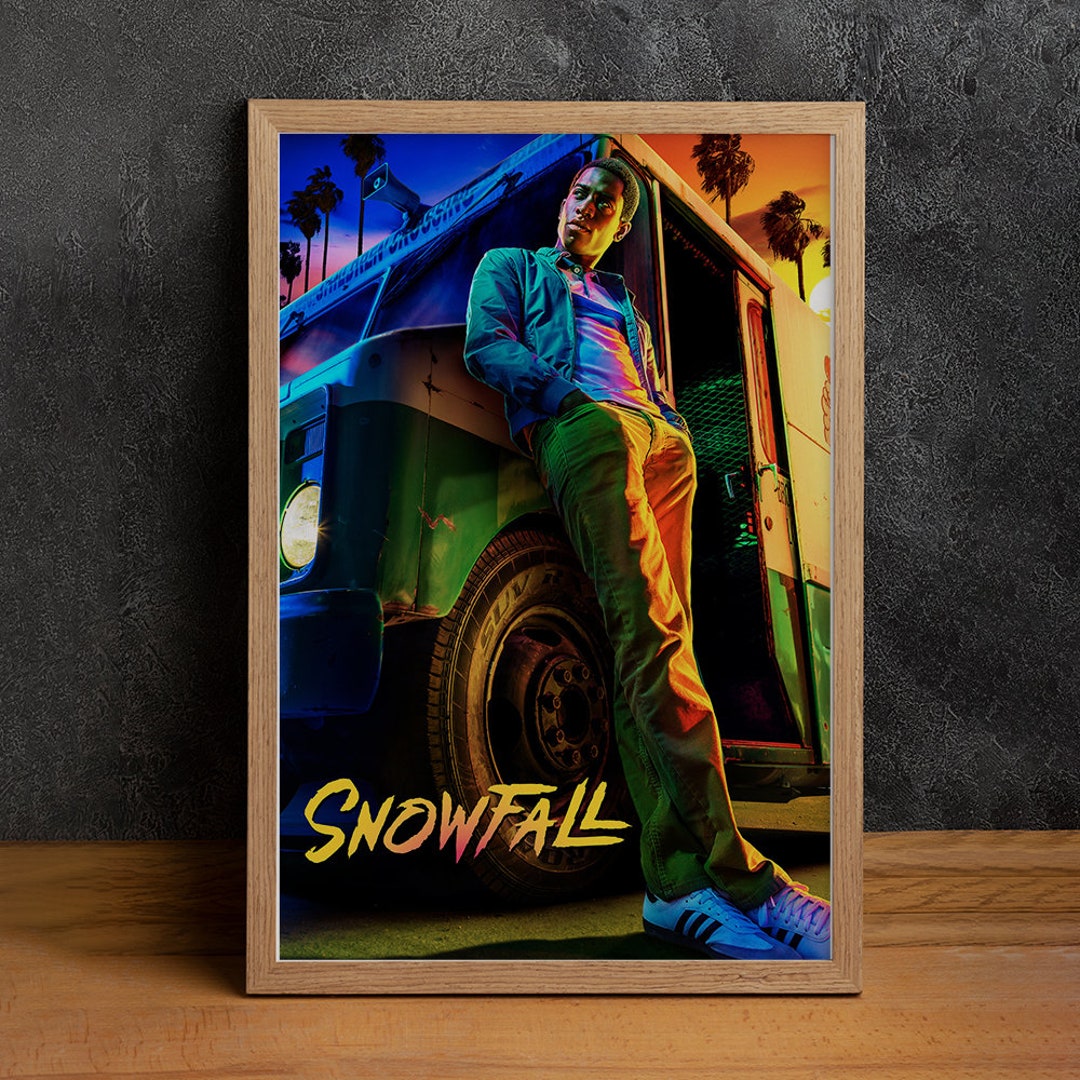 Snowfall TV Poster, High Quality Canvas Print, Wall Art, Classic Poster ...