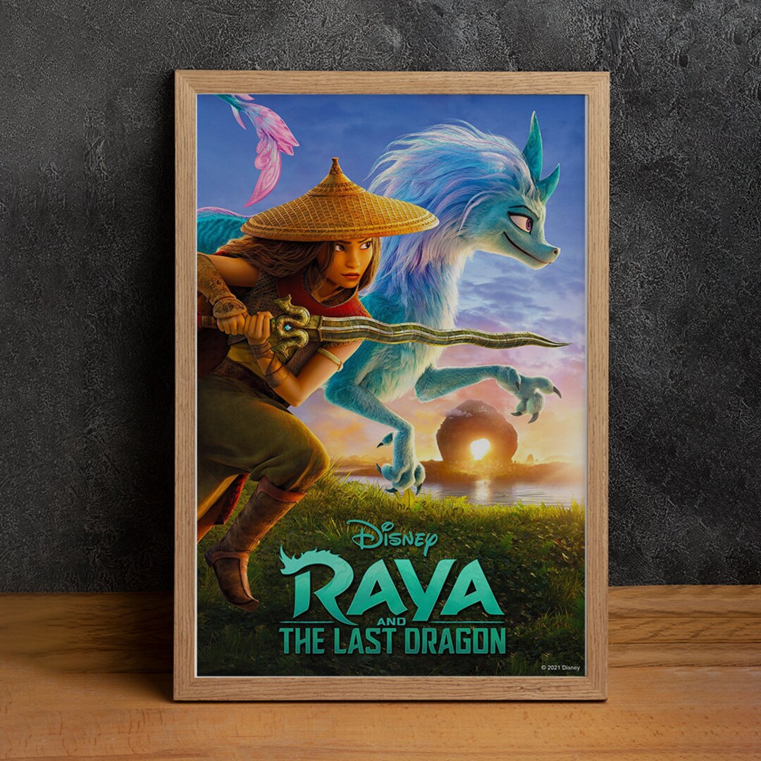 Raya And The Last Dragon Movie Poster High Quality Canvas Print Wall raya-and-the-last-dragon-movie-poster-high-quality-canvas-print-wall