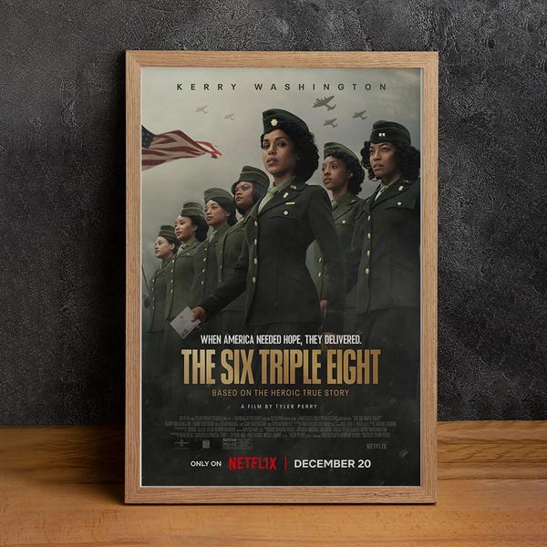 The Six Triple Eight Poster - Etsy