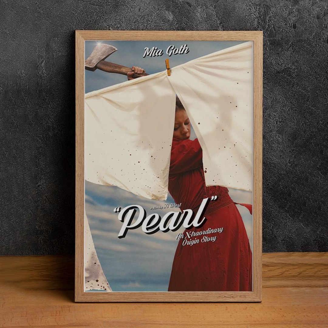 Pearl Movie Poster, High Quality Canvas Print, Wall Art, Classic Poster ...