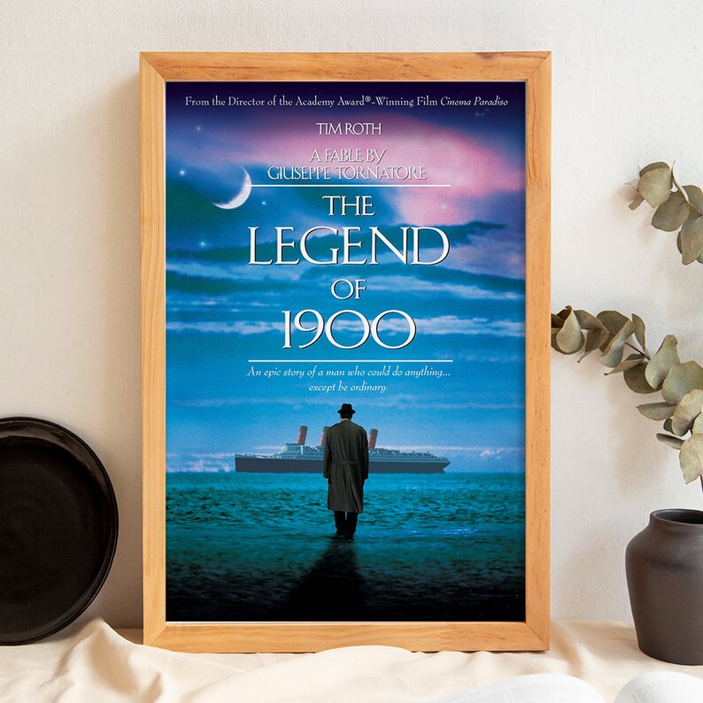 The Legend of 1900 Movie Poster, High Quality Canvas Print, Wall Art ...