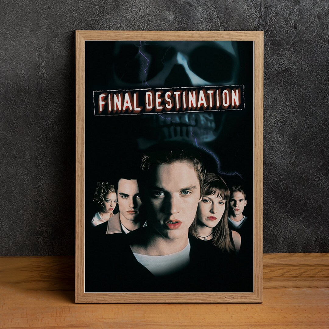 Final Destination Movie Poster, High Quality Canvas Print, Wall Art ...