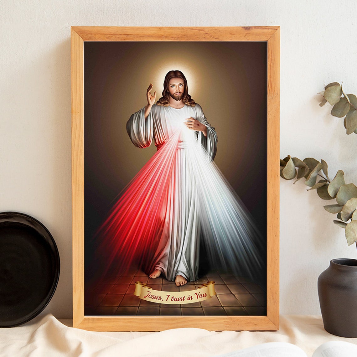 Divine Mercy, Love, Jesus Christ, Motivational Poster, High Quality ...