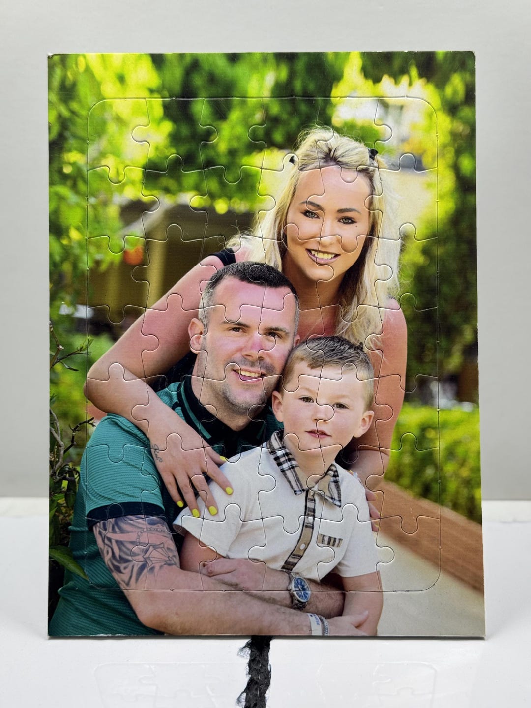 Custom Family Photo Puzzle – Personalized Picture Jigsaw – Perfect Gift ...