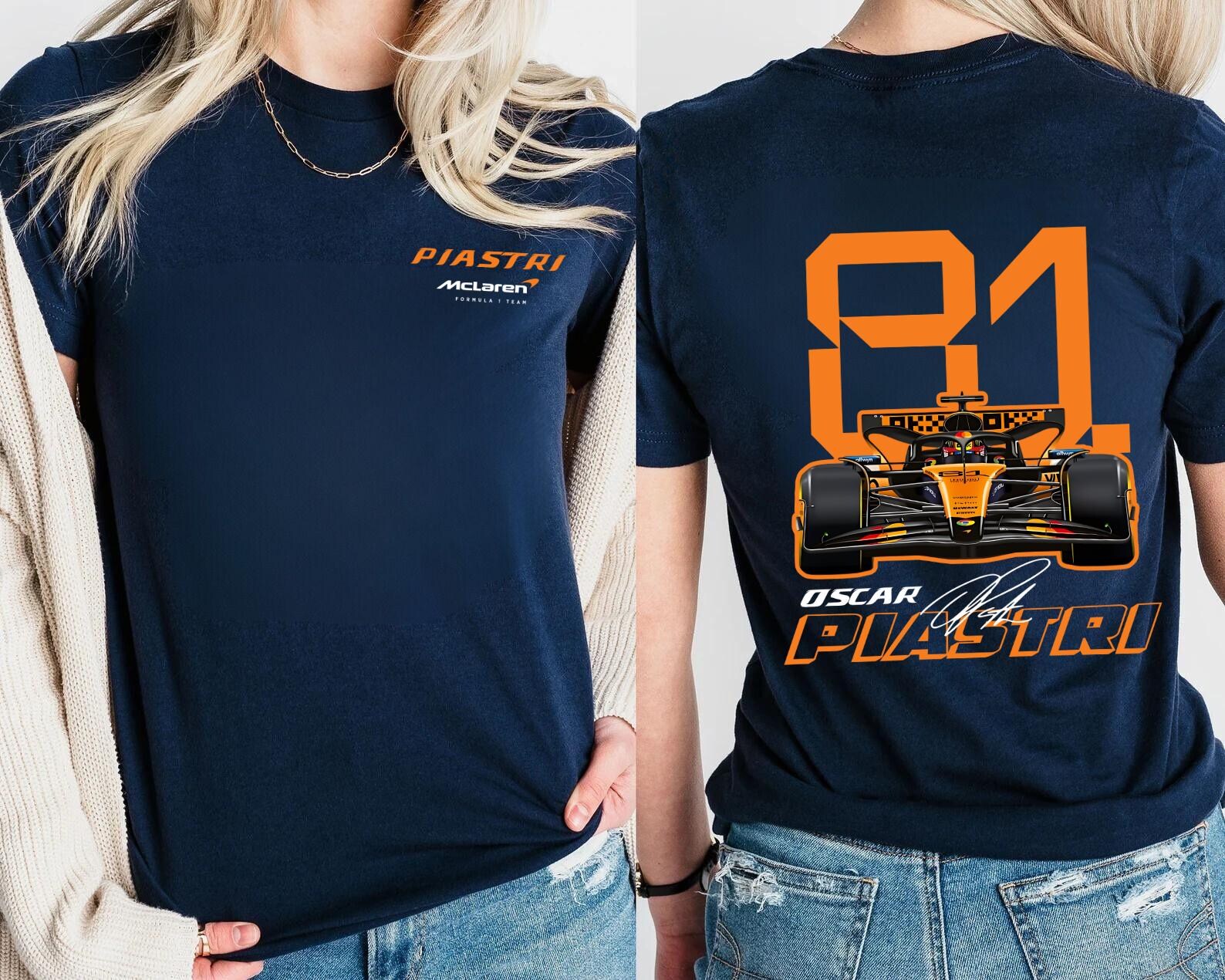 Oscar Piastri #81 F1 Racing Tee: Mclaren Fan Shirt - Etsy