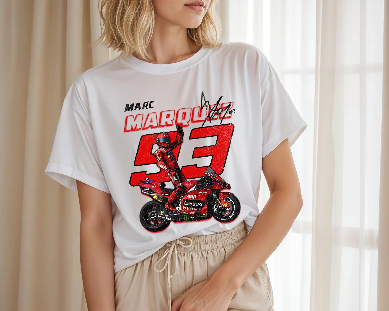 Marc Márquez #93 Motogp T-shirt -motogp Marc Márquez #93 Tee - Vintage ...