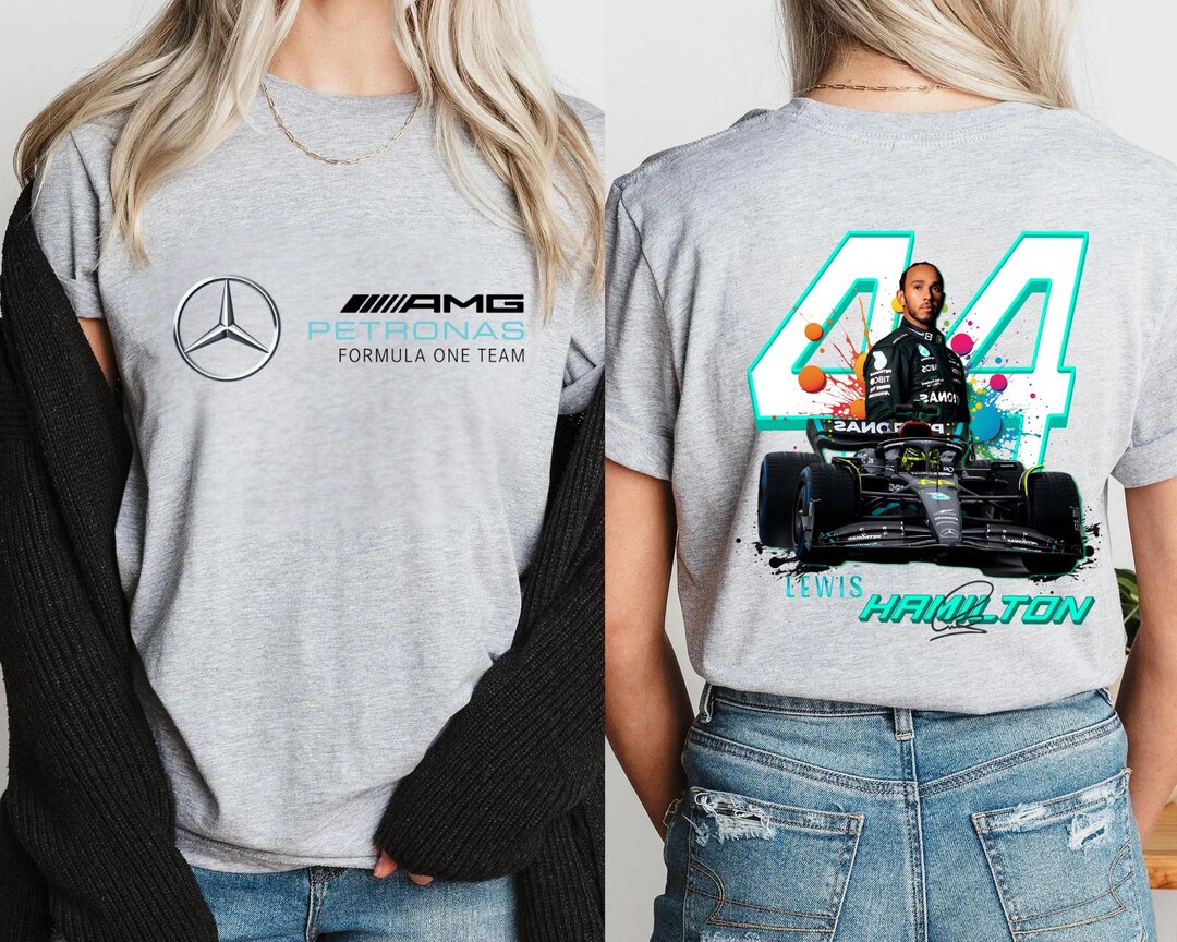Lewis Hamilton F1 Shirt, Formula One Racing Tee, No. 44 Hamilton ...