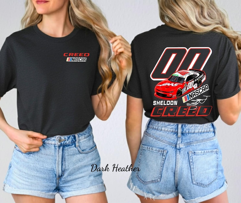 Sheldon Creed #00 NASCAR Racing T-shirt, Motorsport Fan Apparel - Etsy