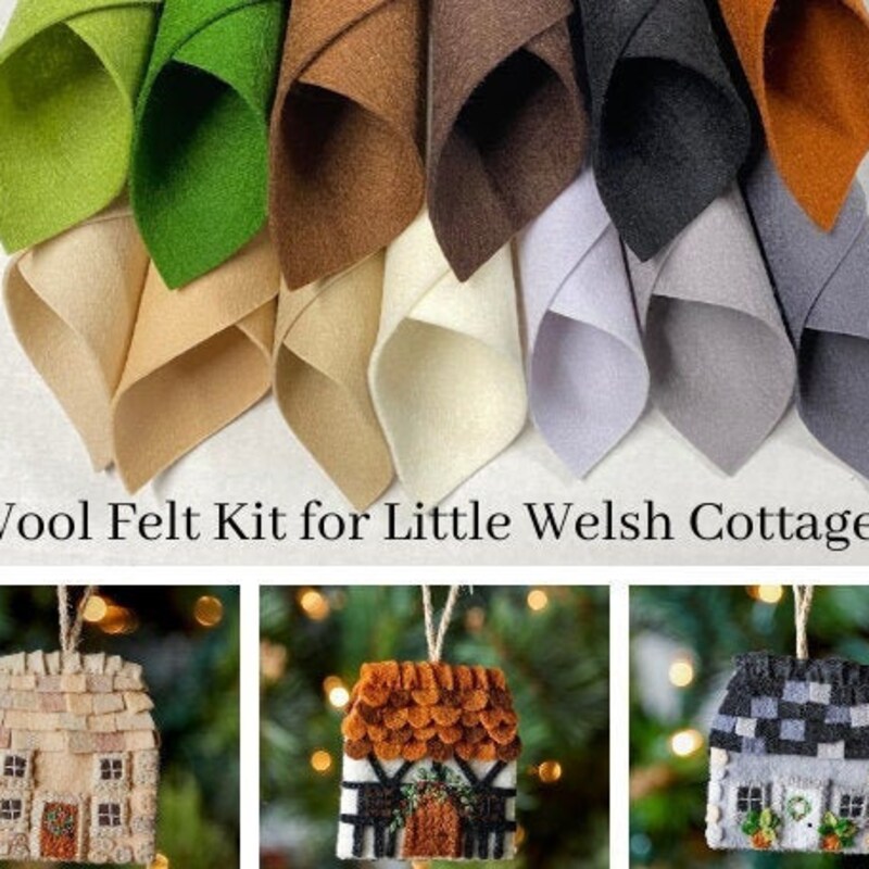 Felt Ornament Kit - Etsy