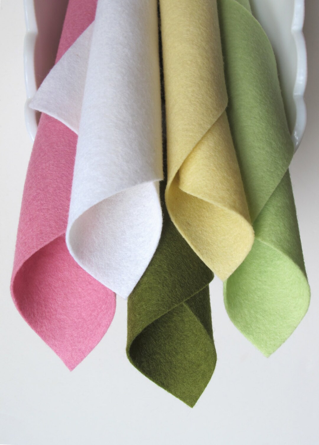 Wool Felt, Pure Merino Fiber, Water Lily Color Story, Felt Assortment ...