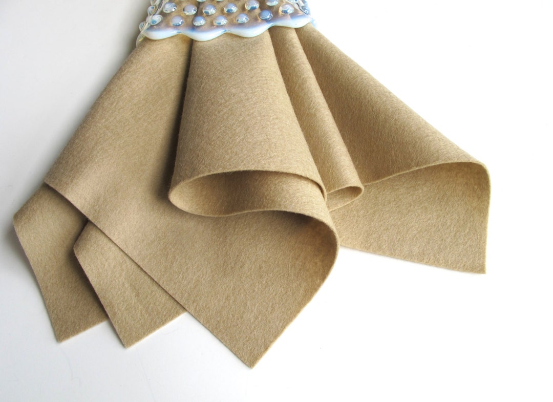 Kraft Felt, 100% Wool, Large Felt Square, Non Woven Wool, Certified ...