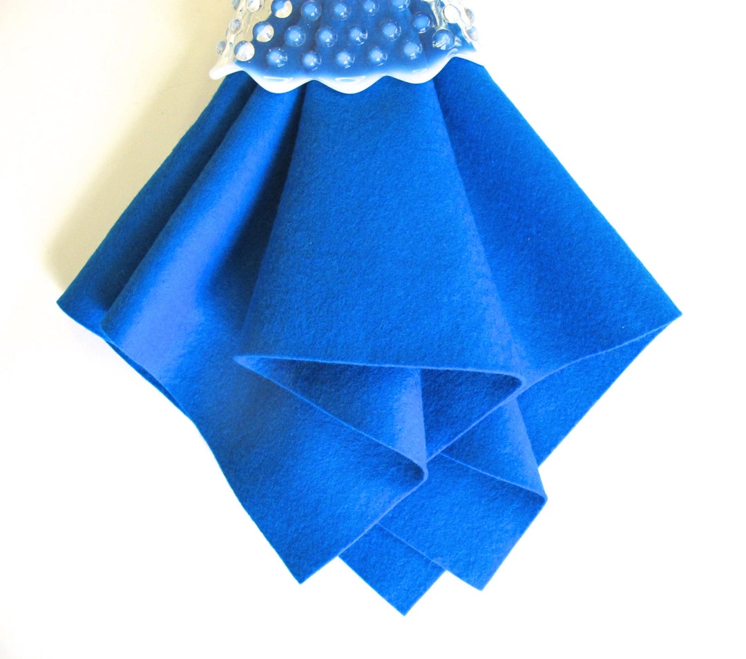 Wool Felt, Dark Turquoise, Felt Fabric, Large Felt Square, 100% Wool ...