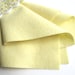 Light Yellow Felt 100% Merino Wool Felt Sheet Pastel Felt - Etsy