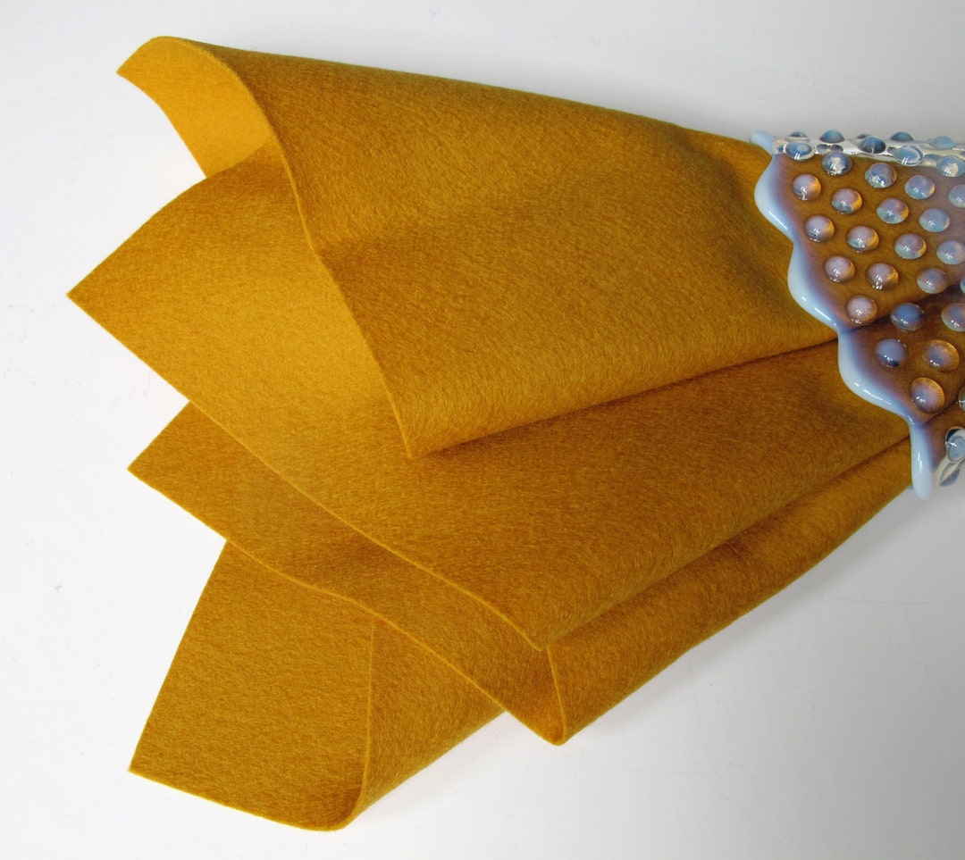 Wool Felt, Dull Gold, Large Felt Sheet, Wool Felt Square, 100% Wool - Etsy