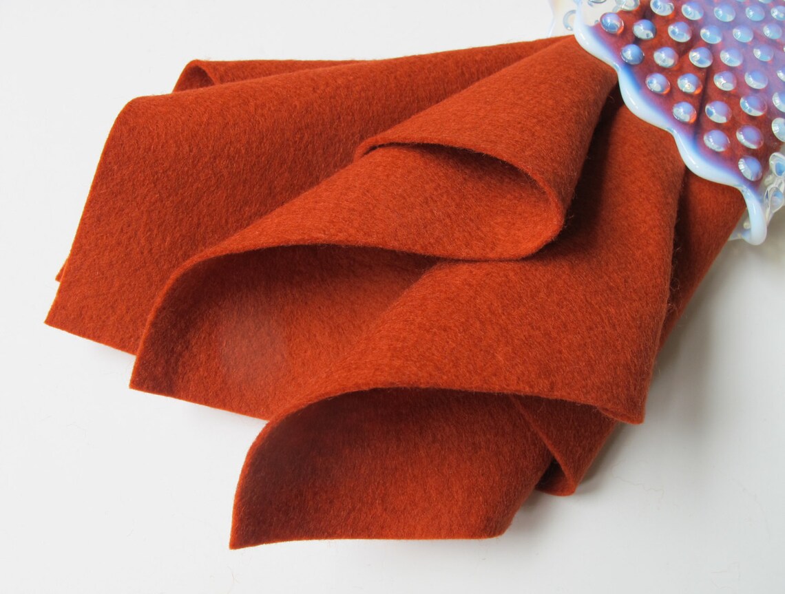 Wool Felt Brick 100% Merino 18 X 18 Inch Large Felt Sheet - Etsy