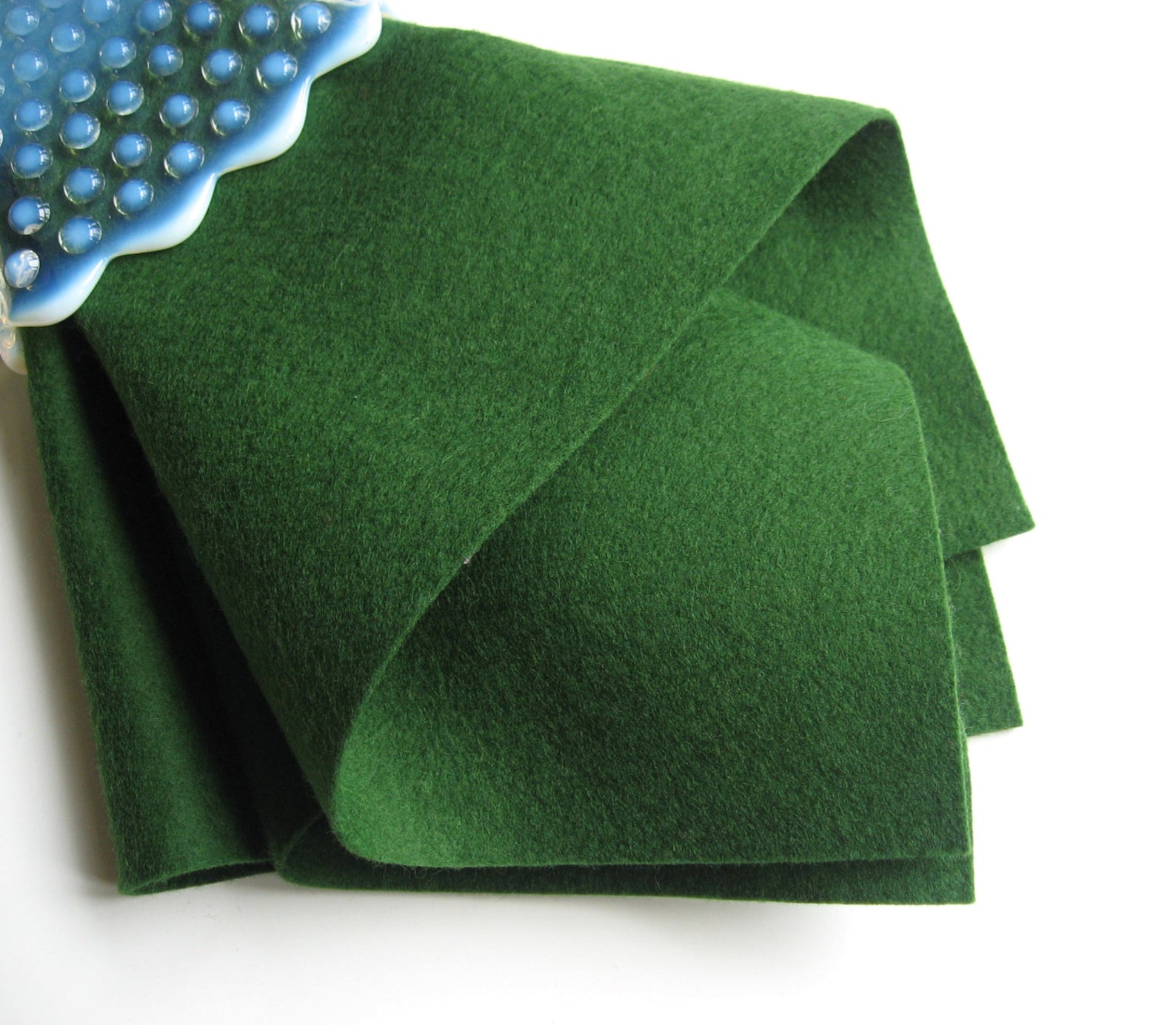 Forest Green Felt Wool Felt 100% Merino Wool Felt Fabric - Etsy
