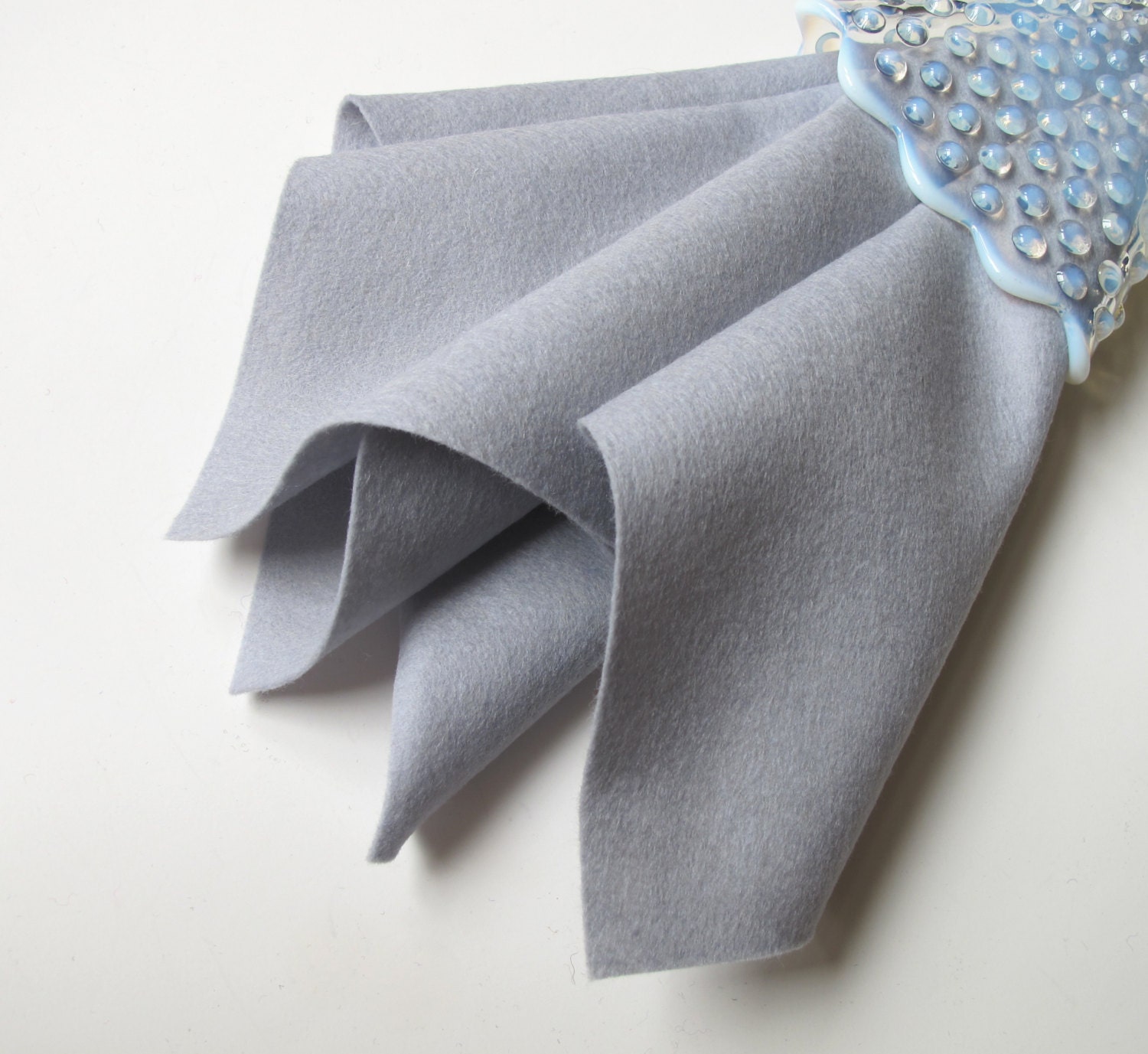 Dove Grey Felt Wool Felt Square 100% Wool Felt Fabric Soft - Etsy