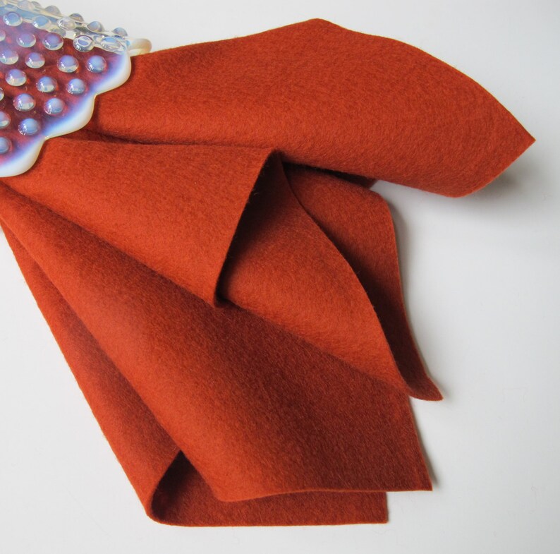 Wool Felt Brick 100% Merino 18 X 18 Inch Large Felt Sheet - Etsy