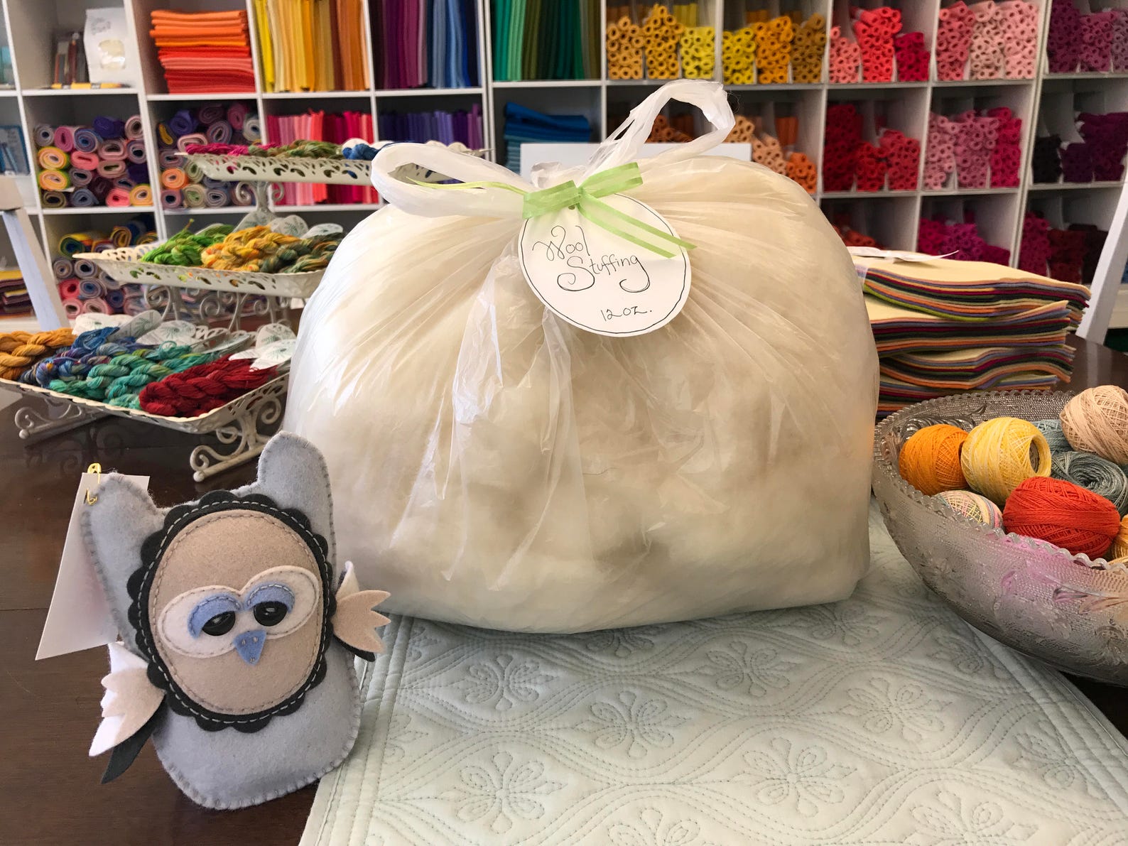 Wool Stuffing Pure Wool Twelve Ounces Large Bag Plush - Etsy