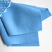 Light Blue Felt, Wool Felt Square, Large Felt Sheet, 100% Merino, Craft ...