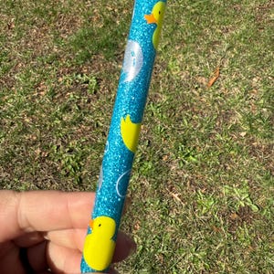 Rubber Ducky Themed Inkjoy Glitter Pen, Duck Themed, Beach Goers Gifts ...