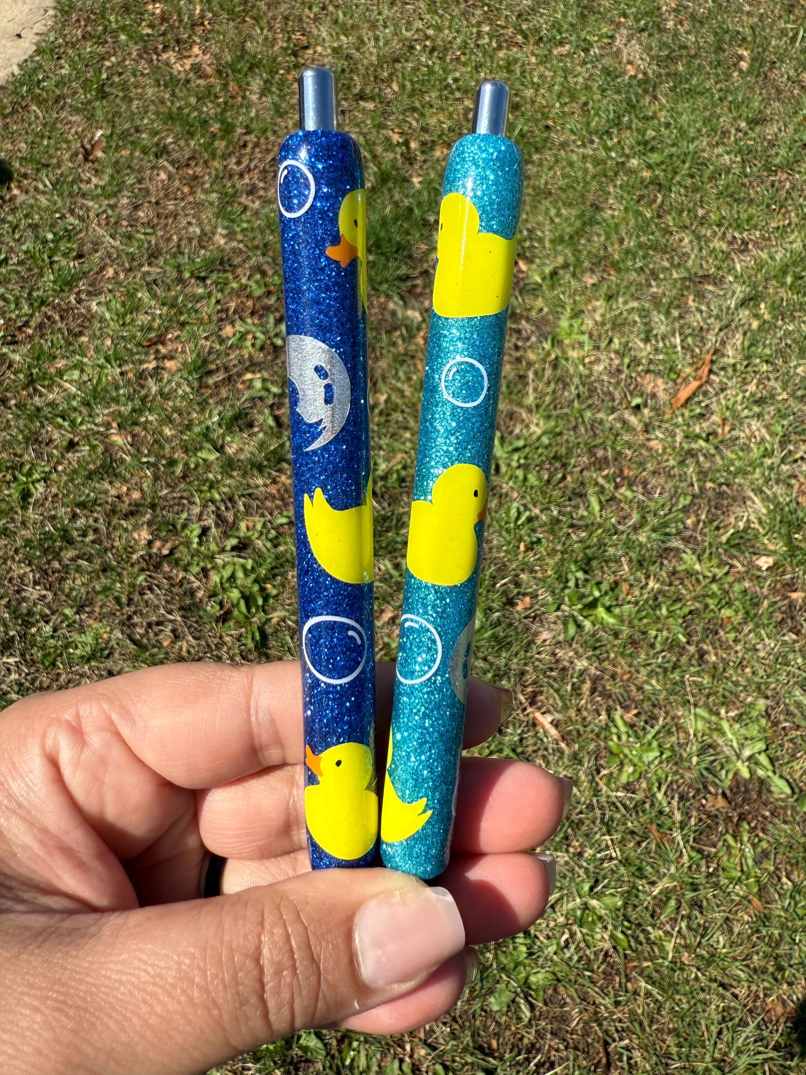 Rubber Ducky Themed Inkjoy Glitter Pen, Duck Themed, Beach Goers Gifts ...