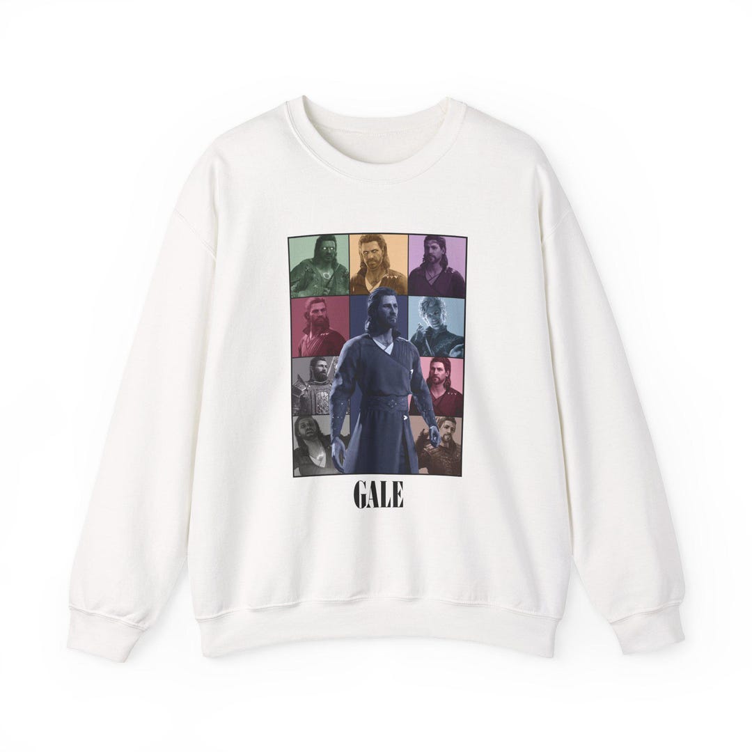 Gale Baldur's Gate the Eras Tour Sweatshirt, BG3 Gale, Gale Baldur's ...
