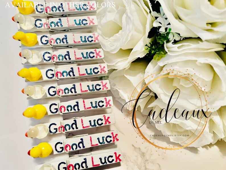 10 Cheerleading Pins Spirit Pins Cheer Pins Good Luck Pins Duck Pins ...