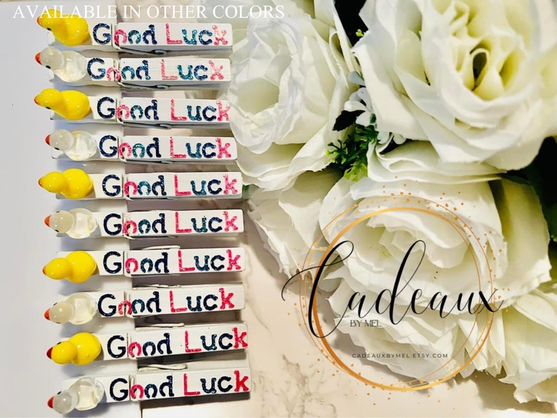 10 Cheerleading Pins Spirit Pins Cheer Pins Good Luck Pins Duck Pins ...