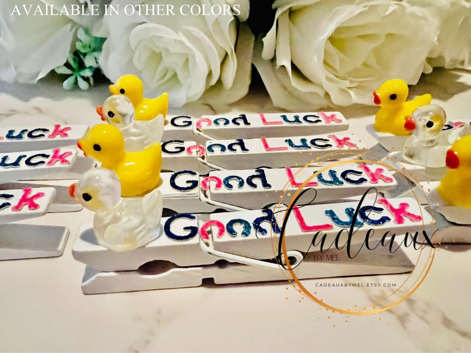 10 Cheerleading Pins Spirit Pins Cheer Pins Good Luck Pins Duck Pins ...