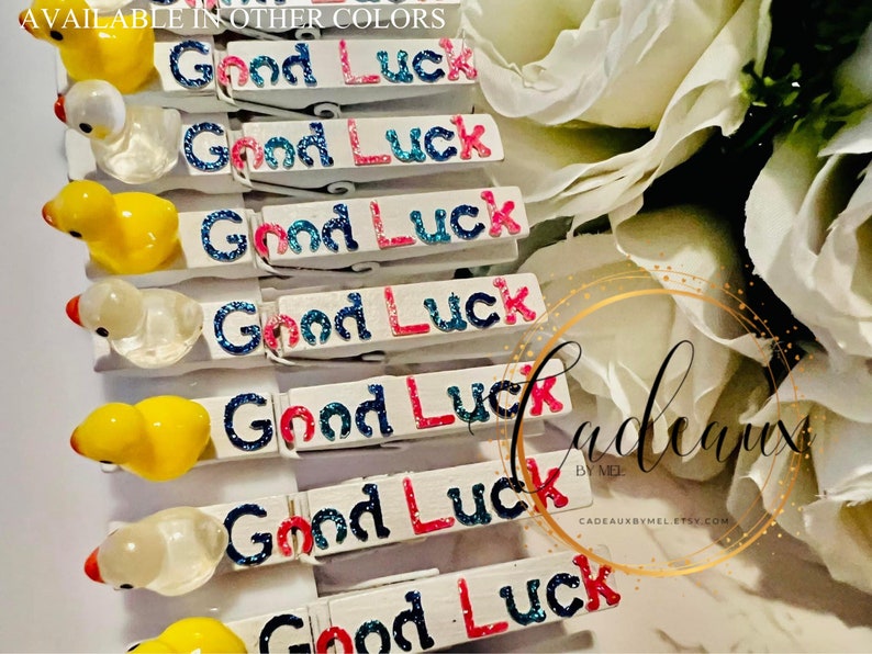 10 Cheerleading Pins Spirit Pins Cheer Pins Good Luck Pins Duck Pins ...