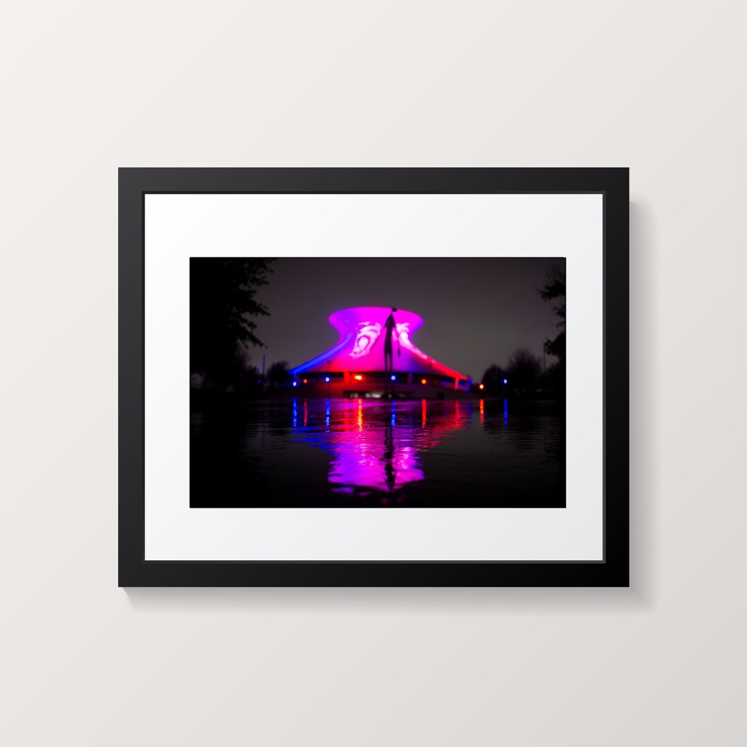 Pink Planetarium Science Center Photography Print 8 X 12, 16 X 24 - Etsy