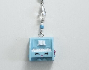 Cute Kawaii Shopkins Toy Upcycled Keychain Ice Cream Figurine - Etsy
