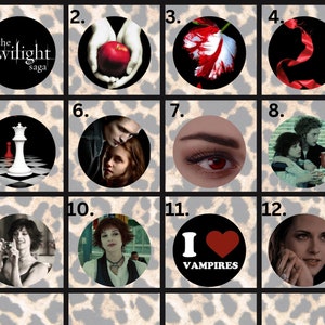 Twilight Saga Pin Badges | Handmade Metal Pins, Fridge Magnets - Etsy UK
