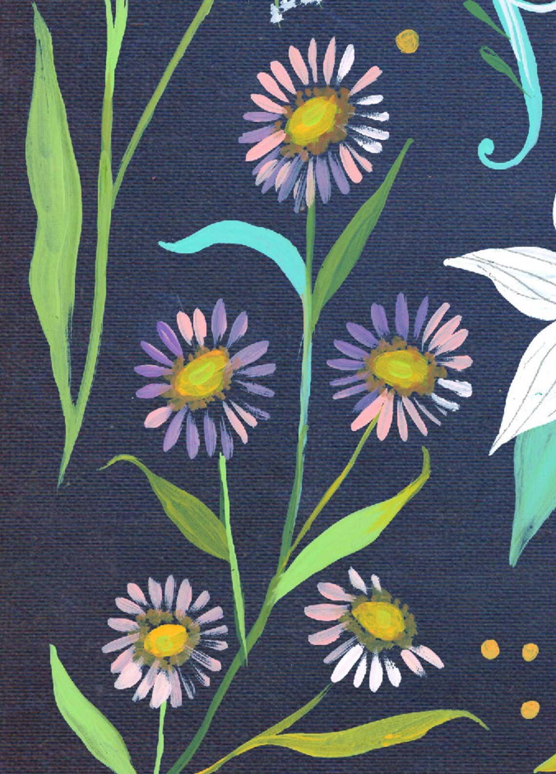 Wildflowers of the Pacific Coast Art Print Botanical - Etsy